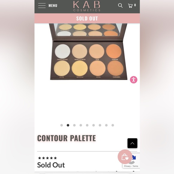 Kab Cosmetics | Makeup | Kab Cosmetics Contour Palette Volume | Poshmark